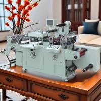 Quality 45m/Min Flat Bed Labels Full Automatic Die Cutting Machine Economical Hot Foil for sale
