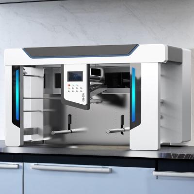 China Precisión automática Butt Splicing Splicer y Unidades de desenrollamiento sin parar Sistema de máquinas de desenrollamiento para etiquetas de manera eficiente en venta