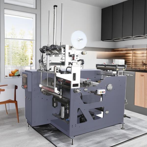 Quality Highly precise Fully automatic non-stop 4 spindle shaft turret rewinder for for sale