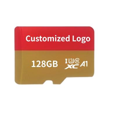 China OEM-Logo-angepasste Speicherkarte, hochstabile Speicherkarte 128 GB 64 GB SD-Karte zu verkaufen