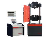 China 600KN Hydraulic Universal Testing Machine ,  Flat Round Specimens Tensile Compression Machine for sale
