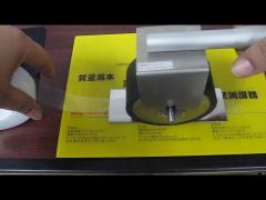 手の手動圧延の車輪ローラーの除去の強度テスト機械のための2つのKGの皮テスター
