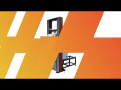 Тип аппаратуры печи испытывать материала 100KN 3KW