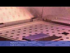 Milieu de Testkamer van ASTM D3794, de Zonsimulatie van de Xenon Lichte Testende Machine