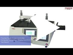 Accuracy ±0.5% ASTM D1000 Adhesive Testing Equipment