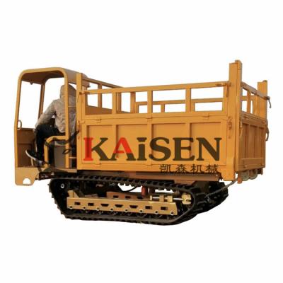 China 5 tons Rubber Track Crawler Carrier with ZK-23-01-CB Gearbox for Palm Oil Fruit Grabber for sale