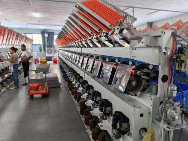 100% polyester sewing thread garment stitching ring spun process made in China
