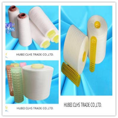 China 20/2 20/3 20/4 Spun Polyester Yarn For Jeans , Shoes for sale