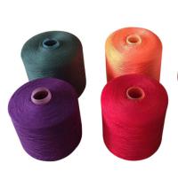 China 40/2 Dyed Polyester Spun Yarn For Polyester Sewing Thread High Tencacity for sale