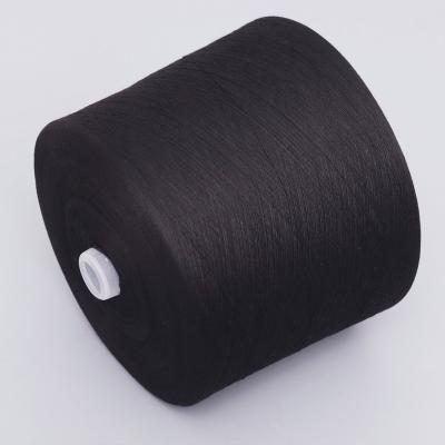 China Hersteller Custom Schwarz Weiß Farbe 402 403 100% Polyester Garne zum Nähen zu verkaufen