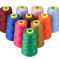 China China Factory 100% Polyester Sewing Thread 402 Polyester Thread Color Threads Customizable for sale