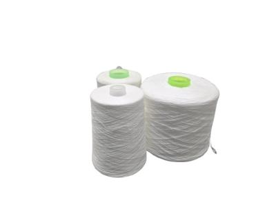 Китай 20/2 20/3 20/6 Сирое белое 100% кольцевое полиэстерное пряди швейная вязаная одежда продается