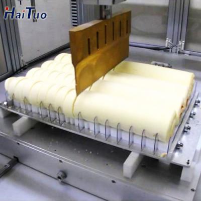 China 350MM Ultrasonic roll cake cutting machine for sale