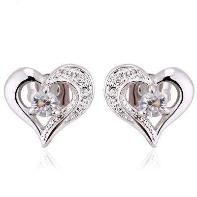 China Ref No.: "406047 One life Love open heart collection earrings   gemstones jewellery buying jewelry wholesale" for sale