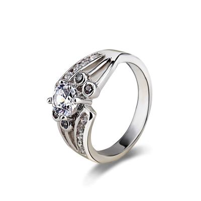 China Ref No.:540605 zirconium diamond ring wholesale accessory girls birthstone rings fashion costume jewellery for sale