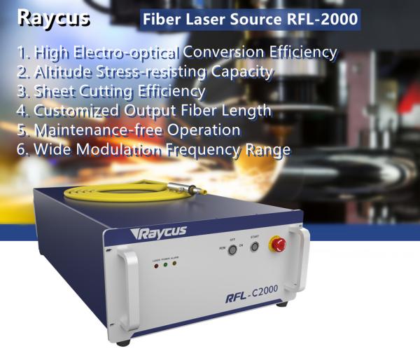 Quality High Power Raycus Fiber Laser Source Generator 3000W Fiber Laser Source For for sale