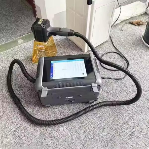 Quality 20w 30w Raycus Max Jpt Smart Lcd Display Hand Held Mini Metal Fiber Laser for sale