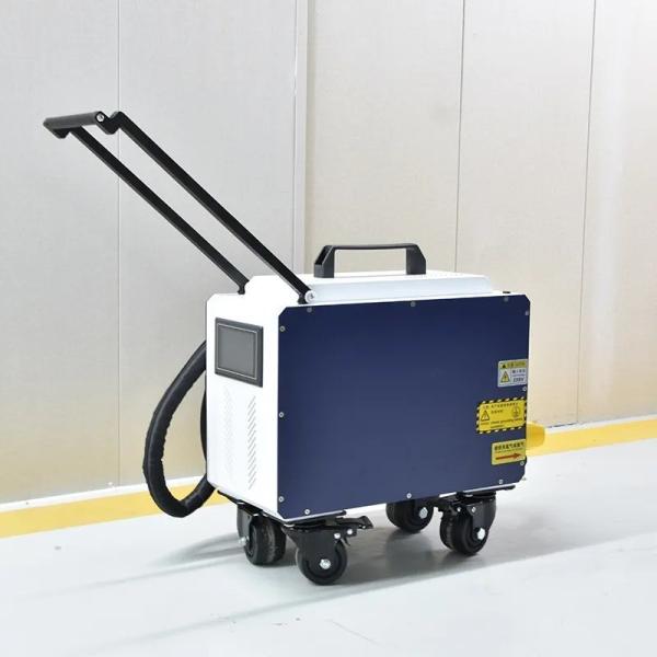 Quality HIGHYAG 2024 Portable 100w 200w 300W Raycus Max JPT Pulsed Laser Cleaning for sale