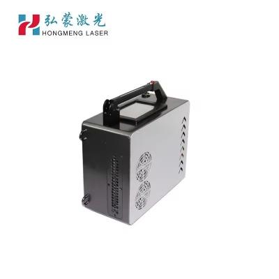 China Raycus IPG MAX JPT Source 100W Portable Laser Cleaning Machine for Wood Stone Metal Removal Easy to Operate and Portable for sale