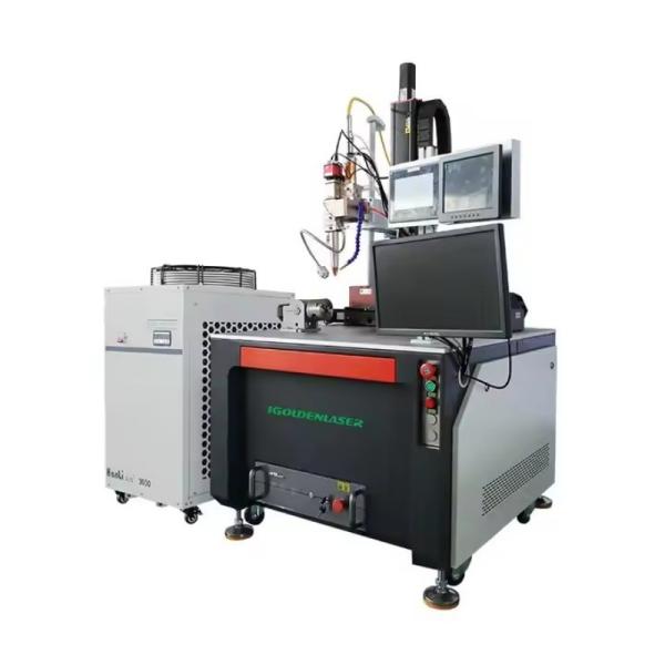 Quality 1500W Output Power Fiber Optic 4 Axis Automatic Stainless Steel Metal Laser Welding Machine for Fast and Precise Welding for sale