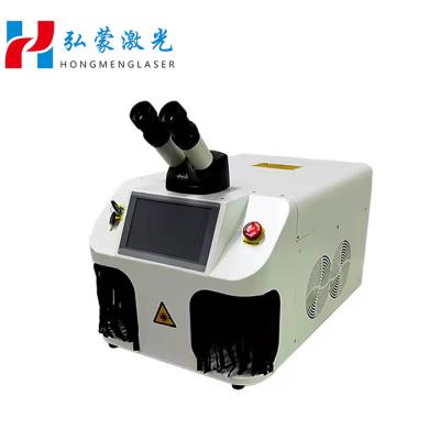 China IKO Guided Portable Desktop Silver Gold YAG Pulse 100W Mini CCD Jewelry Welding Fiber Laser Welder Machine by RAYCUS for sale