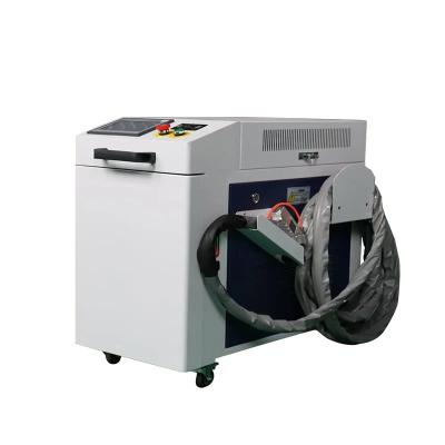 China 3 in 1 Laser Cleaning Machine for PVC 1000w 1500w 2000w 3000W Raycus 2000w Stainless Steel Degreasing and Rust Removal for sale