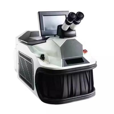 China Portable Jewelry Welding Machine 100w 200w Yag Laser Welder for Gold Silver Soldering Easy Operate Manual Handheld for sale