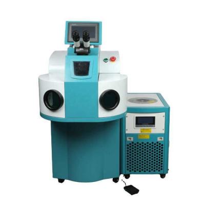 China 200W 300W Metal Silver Jewelry Split Laser Welder by HIGHYAG KBF YAG Jewelry Laser Welding Machine for Discounted Sale for sale