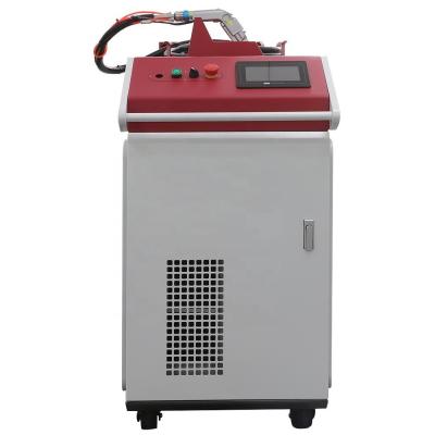 China 1500W Handheld Welding Machine for Welding Stainless Steel and Steel Plate Water-cooled Engraving Area 100mm*100mm for sale