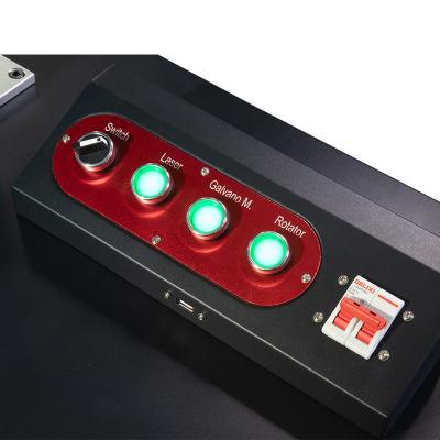 China SEMICONDUCTOR Laser Type 20W 30W 50W Laser Marking Machine with Table for sale