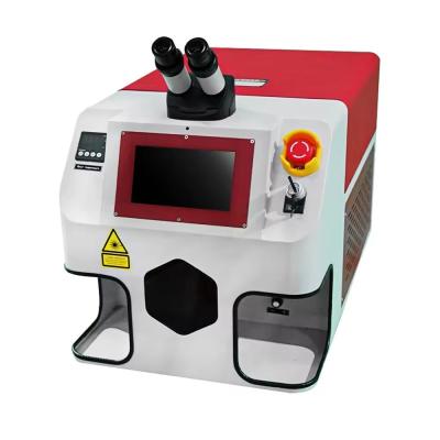 China Mini Jewelry Laser Welding Machine 100W for Gold Silver Earrings Yag Welding 510*295*395mm for sale