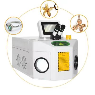 China 200W Jewelry Laser Welding Machine for Silver Gold Chains Necklaces 0.5-10ms Pulse Width Focal Spot Diameter of 0.2 2.0 mm for sale