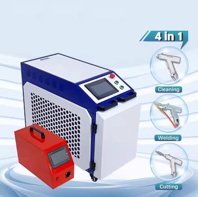 China Easy to Operate RAYCUS 1000w 2000w 3000w Handheld Laser Welding Machine for Small Stainless Steel Carbon Steel for sale