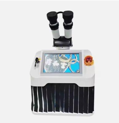 China High Energy Jewelry Laser Welding Machine 60w 100w Yag Spot 140j for Gold Silver Copper Optical Glass Frame Electricity for sale