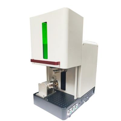 China Gantry Type 20W 30W 50W Closed Engraving Machine powered by SEMICONDUCTOR Laser Technology for sale