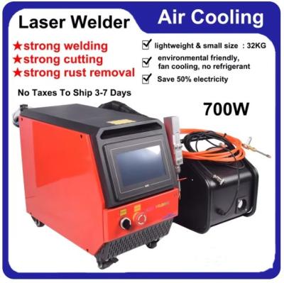 China Laser Welding Machine for Metal Cutting and Cleaning 5 in 1 Handheld Raycus Fiber Laser Welder for sale