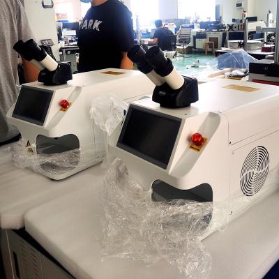 China Good High Precision Model Portable Desktop Gold Silver Jewelry Laser Welding Machine with Small Focal Spot Diameter for sale