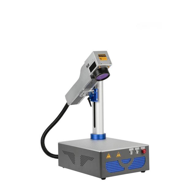 Quality 30kg Weight Pulsed Mode Vioern 5W UV Fiber Laser Marking Machine for Advertising for sale