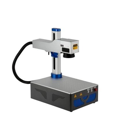 China 1064nm Laser Marking Machine Raycus 20W 30W Foldable Fiber Machine for DIY Marking Metal Gift Free Shipping DHL FEDEX for sale