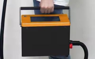 China Metal Marking Made Easy 30W/50W Power Portable Fiber Laser Marking Machine with Smart Handheld Galvo Ezcad Control System for sale