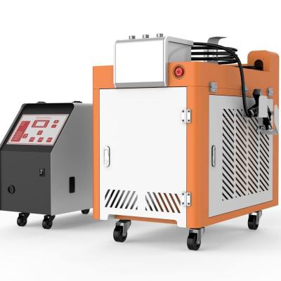 China Lightweight 1000W Fiber Laser Welding Machine 4 in 1 Handheld Portable Welders for Metal Multifunctional for sale