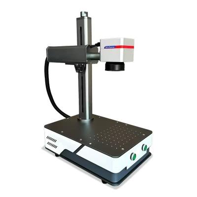 China Portable Mini 20w 30w 50w 80w 100w Jpt Raycus Fiber Laser Engraving Marking for Guns Jewelry Mode of Operation Continuous Wave for sale