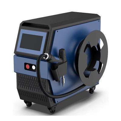 China Metal Stainless Steel Carbon Steel 39KG 4 in 1 Air Cooling 1500W Portable Mini Handheld Laser Welding Machine for sale