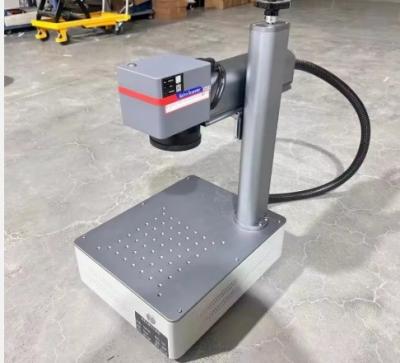 China Fiber Laser Marking Machine 20W 30W 50W for Metal Plastic Pen Gold Silver Jewelry Handling Handling Handling for sale