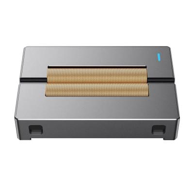 China Small Size Pulsed Fiber Laser Marking Machine for Portable Deep Marking on Credit Card for sale