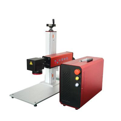 China Mopa Laser 50W 60W 100W Fiber Color Marking Engraving Machine on Metal Gantry Type Configuration Advanced Technology for sale