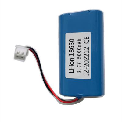 China Custom 18650 Li Ion Battery 2200mah Cell 2S1P Pack Icr18650 7.4v For Camera for sale
