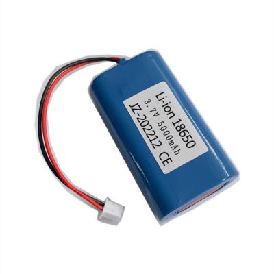 China Custom 18650 Li Ion Battery 2200mah Cell 2S1P Pack Icr18650 7.4v For Camera for sale