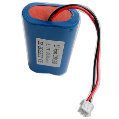 China Custom 18650 Li Ion Battery 2200mah Cell 2S1P Pack Icr18650 7.4v For Camera for sale