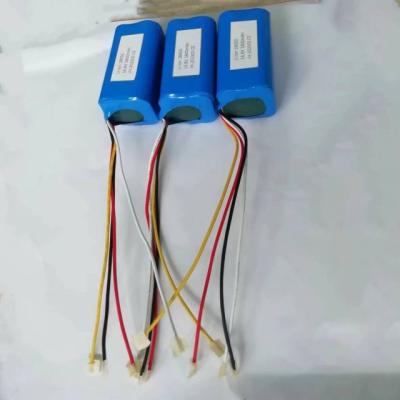 China Customized 14.8v 2200mah Battery Pack 18650 Cell 4s1p With BMS For Sweeper for sale